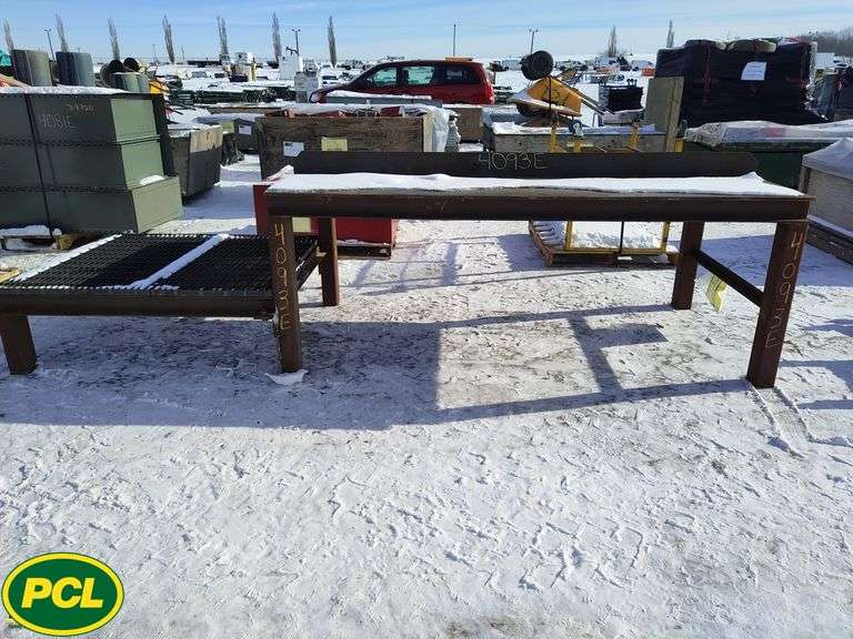 Metal Fabrication Table/Workbench - Michener Allen Auctioneering Ltd