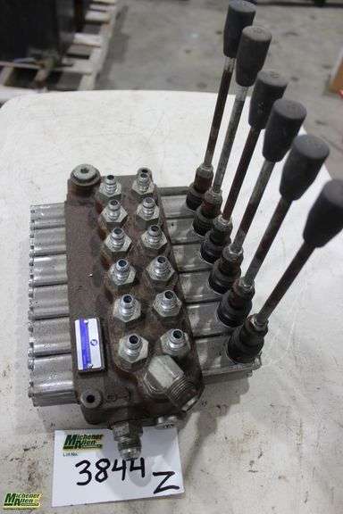 6 Spool Hydraulic Valve w/ Pressure Relief Valve - Michener Allen ...
