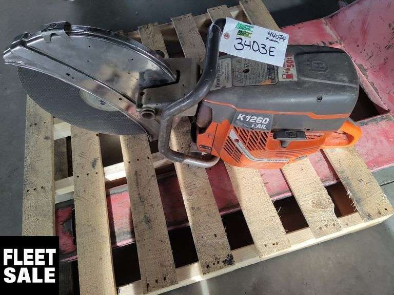 Husqvarna K1260 Rail Saw - Michener Allen Auctioneering Ltd