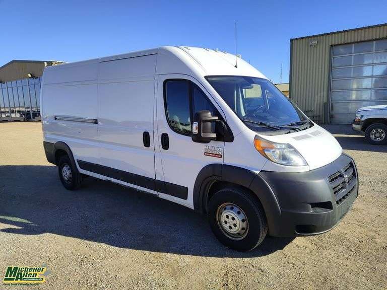 2015 Ram ProMaster 2500 Cargo Van - Michener Allen Auctioneering Ltd