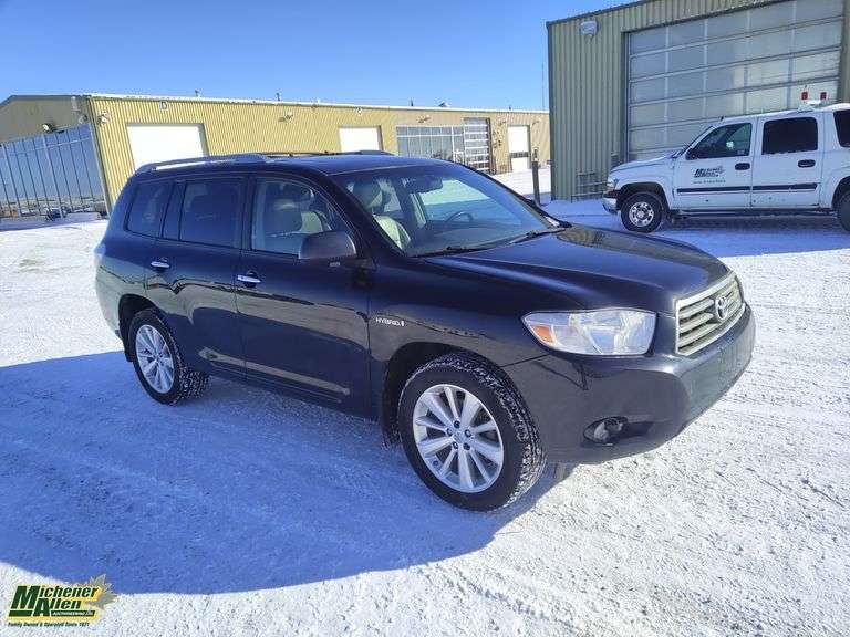 2008 Toyota Highlander Hybrid - Michener Allen Auctioneering Ltd