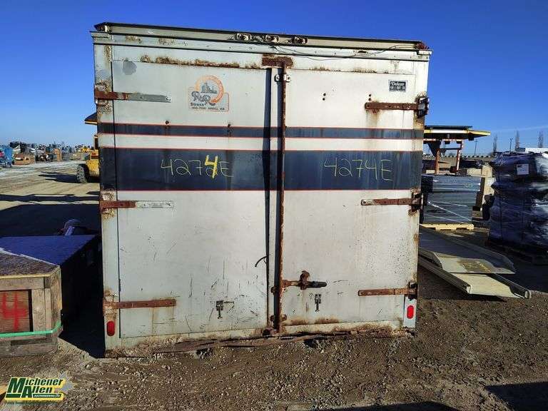 Van Body Work Shack Approx. 95"W x 199"L x 7'H - Michener Allen ...