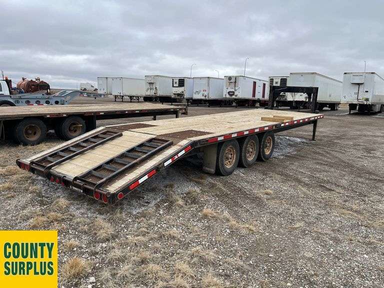 2004 Trailtech Trailers TRI/A 24 5th Wheel Equipment Trailer - Michener ...