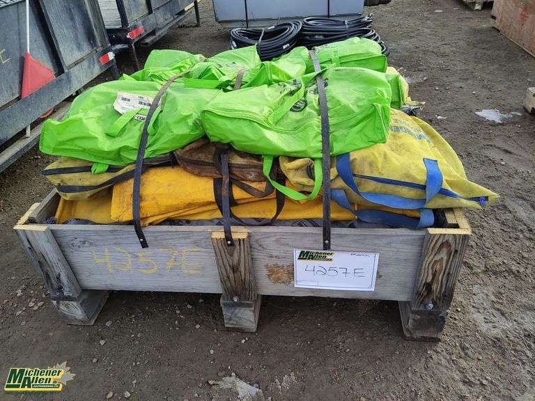 Crate with Safety Emergency Spill Kits - Michener Allen Auctioneering Ltd