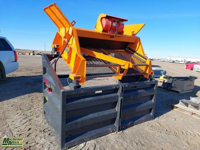 Unused Electric Loam/Sand Vibrating Screener - Michener Allen ...