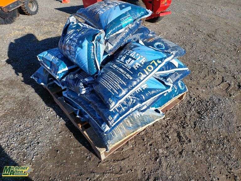 Pallet of Approximately 35 Bags Ice melt - Michener Allen Auctioneering Ltd