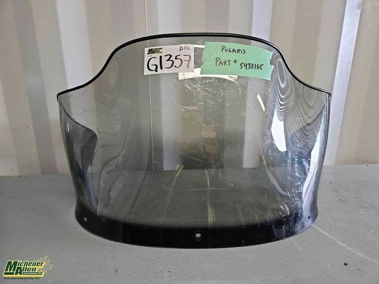 Snowmobile Polaris Windshield- Qty.1 - Michener Allen Auctioneering Ltd
