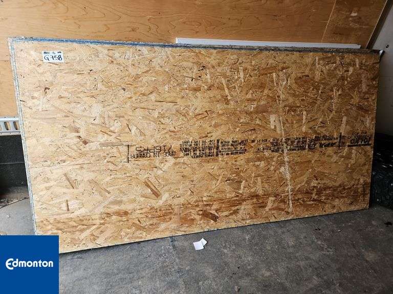 6 Sheets 1/2in 4x8 OSB - Qty.1 - Michener Allen Auctioneering Ltd