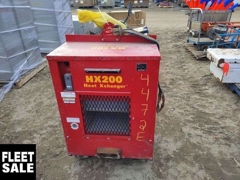 Wacker Neuson HX200 Heat Exchanger Serial No 5831513 - Michener Allen ...