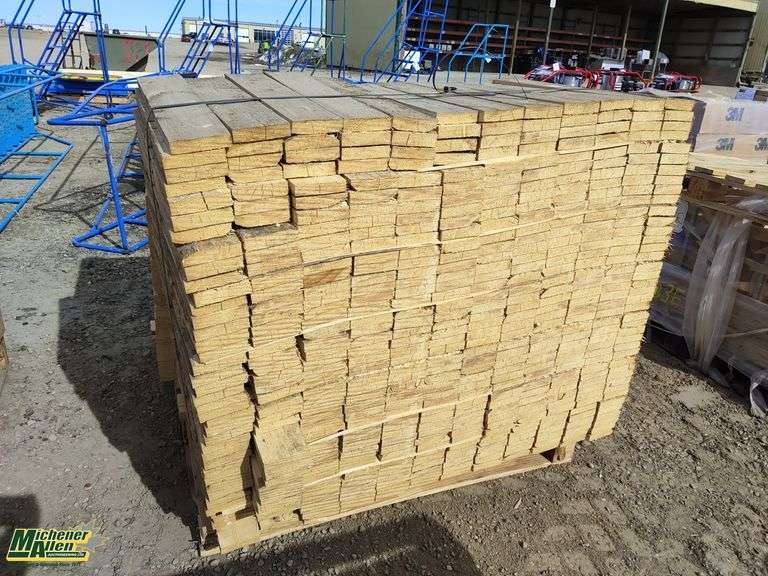Pallet with Firewood - Michener Allen Auctioneering Ltd