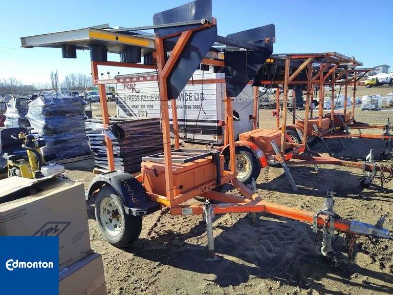 Non-Operable 2016 Vermac Sign Trailer (Parts Only) - Michener Allen ...