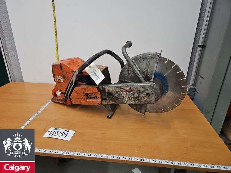 Husqvarna 3120K Concrete Cutter - Michener Allen Auctioneering Ltd