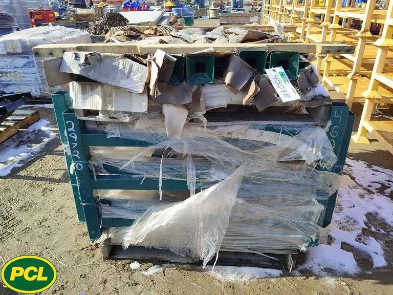 Stackable Steel Pallets - Michener Allen Auctioneering Ltd
