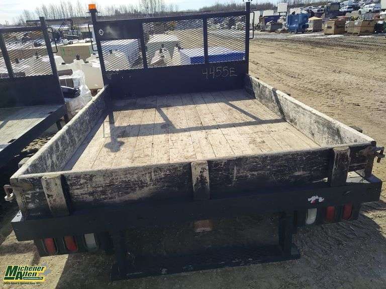 9FT Truck Deck with Side Rails & Beacon Light - Michener Allen ...