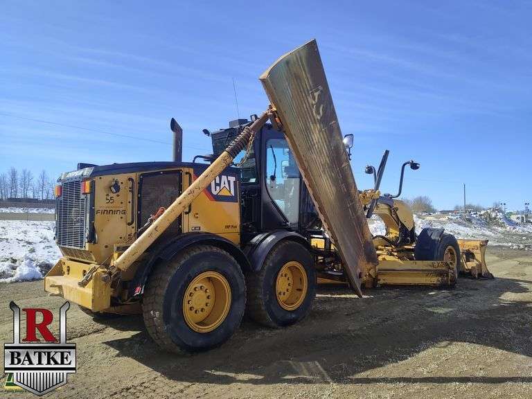 2015 Caterpillar 160M AWD Grader Snow Wing, Front Blade, Front Lift ...