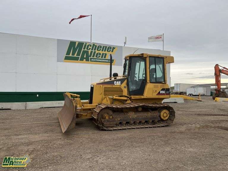 2004 Cat D5G LGP 2004 Caterpillar D5G Crawler Tractor - Michener Allen ...