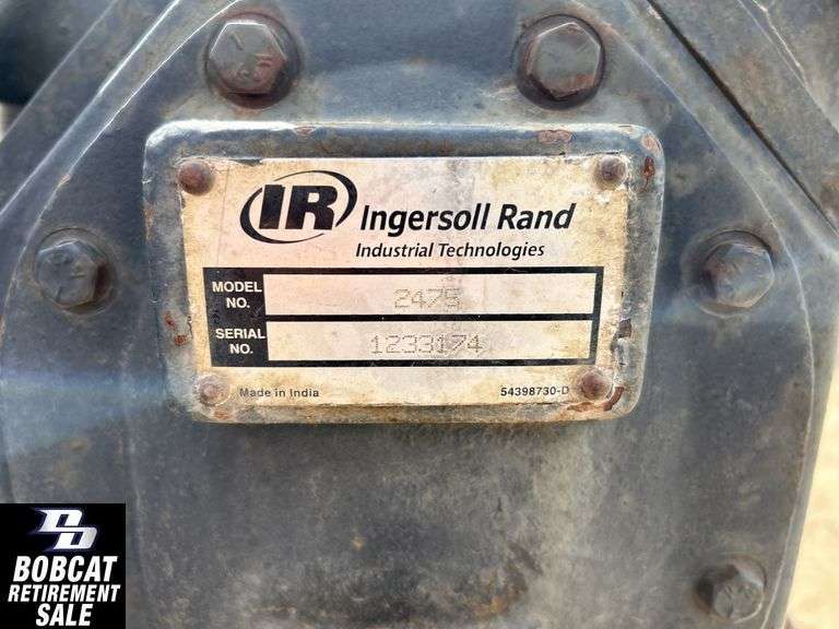 Ingersol Rand Air Compressor - Michener Allen Auctioneering Ltd