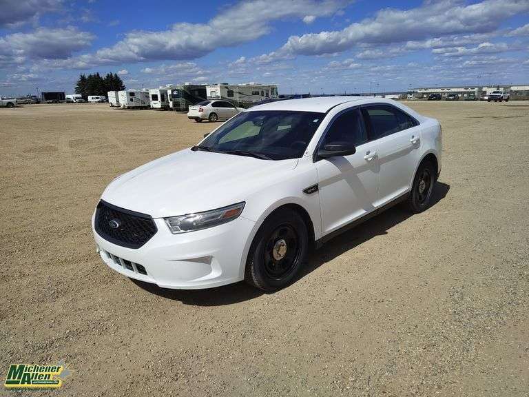 2013 Ford Taurus Police Interceptor - Michener Allen Auctioneering Ltd