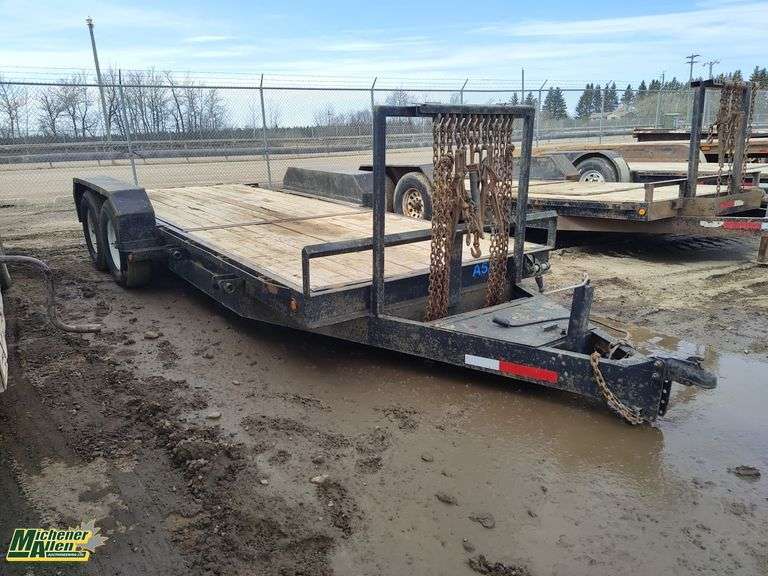 2004 DOUBLE A TILT DECK T/A 18ft Car Trailer - Michener Allen ...