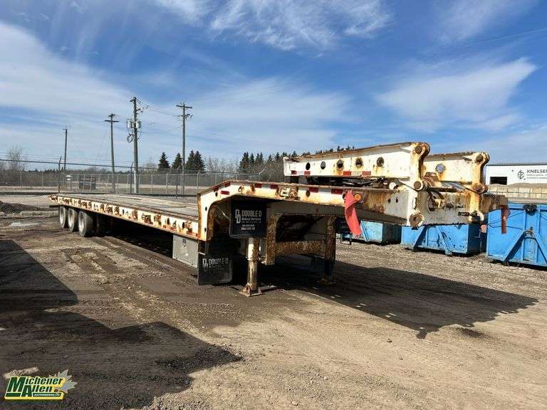 2013 Stellar TRI/A 43Ft Travelling Axle Hydraulic Equipment Trailer ...