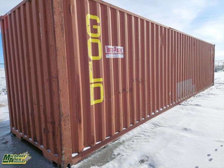 40' Seacan 40' High Cube 1 Door Multi Use Sea Container - Michener ...