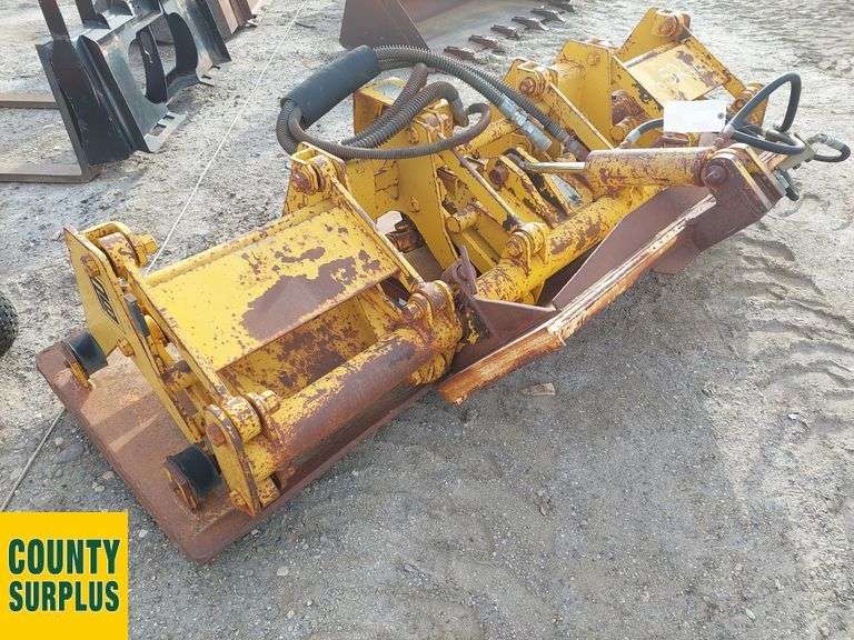 Skidsteer Vibratory Plate Compactor PB Compactor fits PSI Grader ...