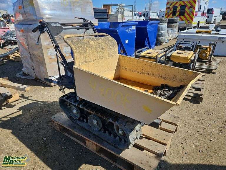 Pallet with Tracked Gas Dumper - Qty.1 - Michener Allen Auctioneering Ltd