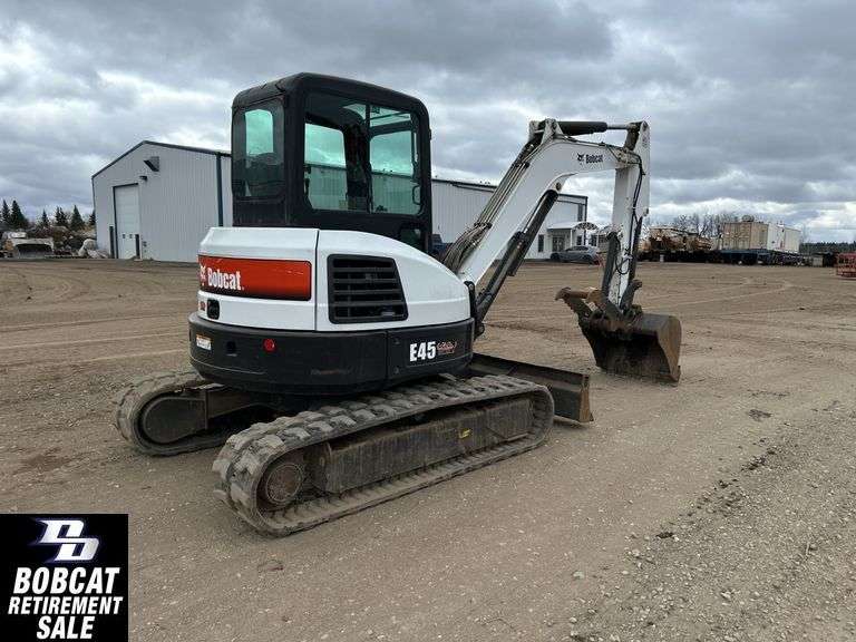2012 Bobcat E45 Excavator - Michener Allen Auctioneering Ltd