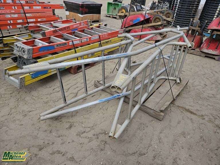 Pallet with Pair of Trailer Ladders- Qty.1 - Michener Allen Auctioneering Ltd