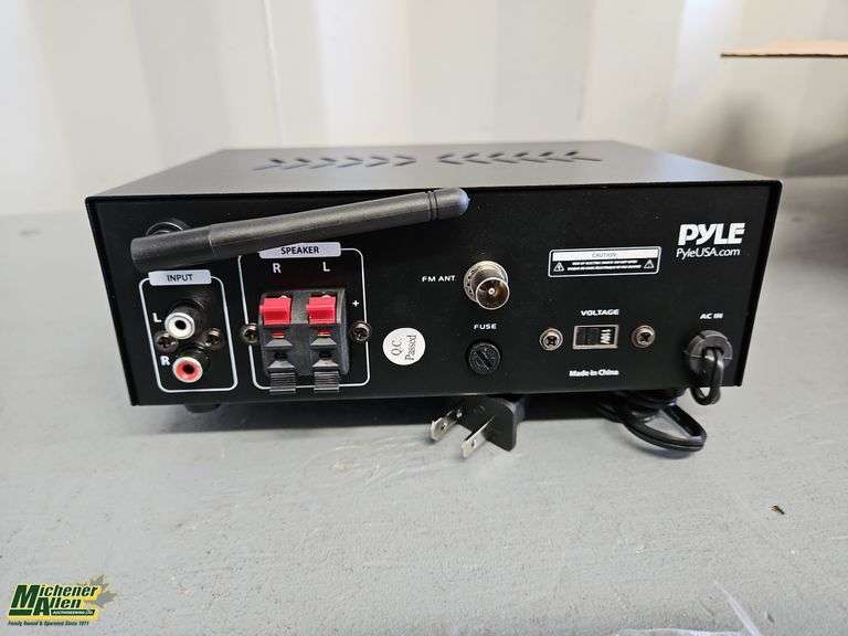 Pyle Brand Stereo Power Speaker Amplifier- Qty.1 - Michener Allen ...