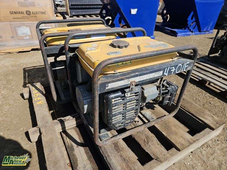 Pallet with Subaru RGX-3000 Generator- Qty.2 - Michener Allen ...