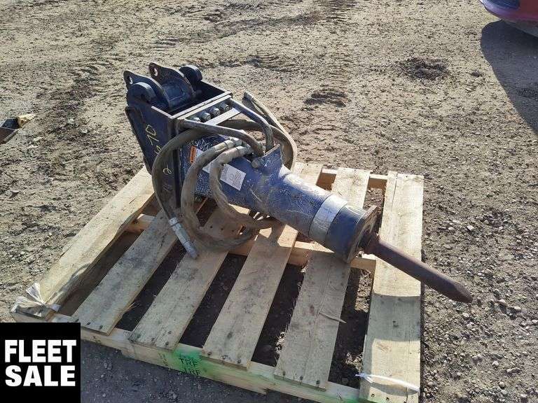Hydraulic Breaking Hammer - Michener Allen Auctioneering Ltd