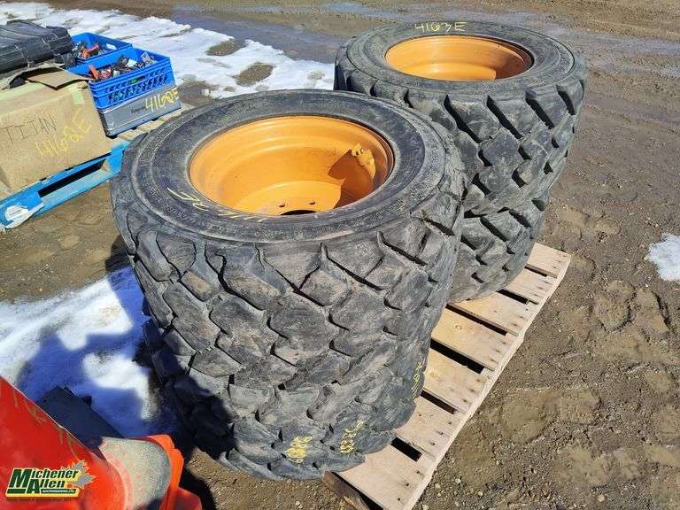 4 Galaxy 33x15.50-16.5 NHS Tires on Rims - Michener Allen Auctioneering Ltd