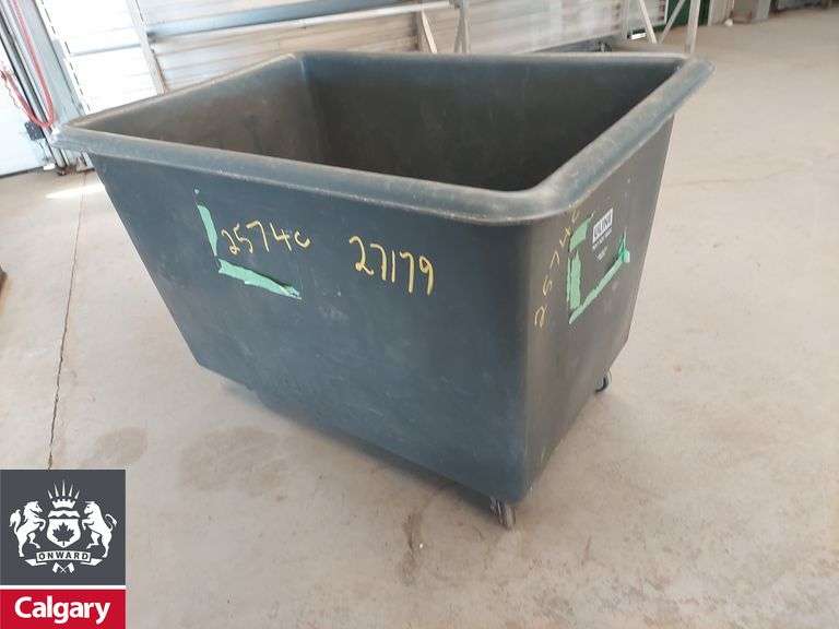 ULine Rolling Bin - Michener Allen Auctioneering Ltd