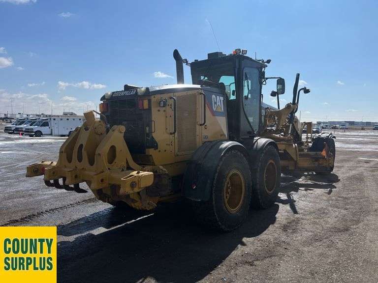 2015 Caterpillar 160M AWD Grader Ripper/Scarifier, Front Lift Group ...