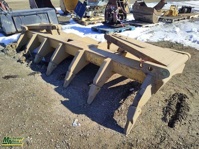 Brush Rake Attachment (Fits CAT D8) - Michener Allen Auctioneering Ltd