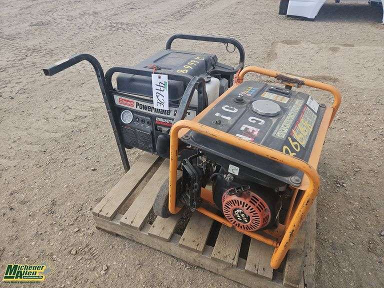 Pallet with 2 Generator- Qty.1 - Michener Allen Auctioneering Ltd