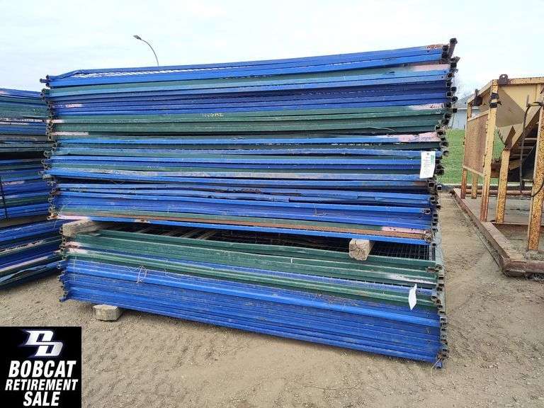 Stack of Approx 59 Temporary Fence Panels - Michener Allen ...