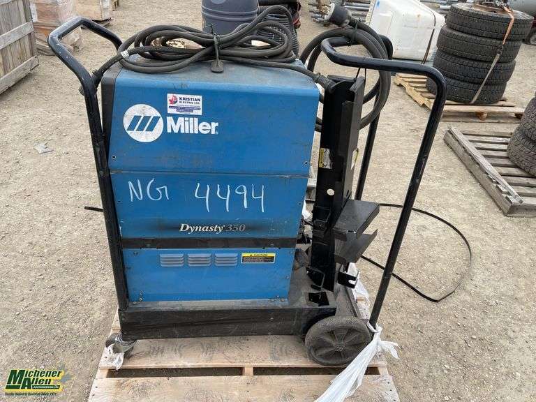 Miller Dynasty 350 Welder *Non-Operational* - Michener Allen ...