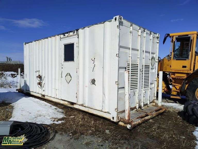 20ft Skidded TX90 Union Pump Shack with Cummins 6CATA 8.3L Engine and ...