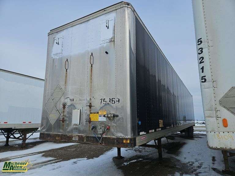 Fruehauf FBLP - 9375 - NT2 - 53 - W S/A 53 ft Dry Van Trailer ...