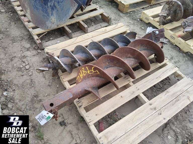 2 Bobcat Auger Bits - Michener Allen Auctioneering Ltd