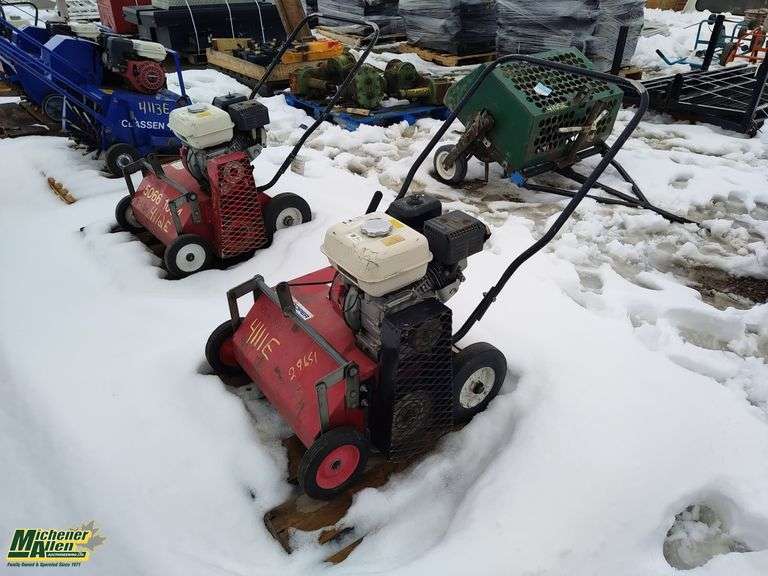 Polyquip TR5000P Walk Behind Lawn Comber - Michener Allen Auctioneering Ltd