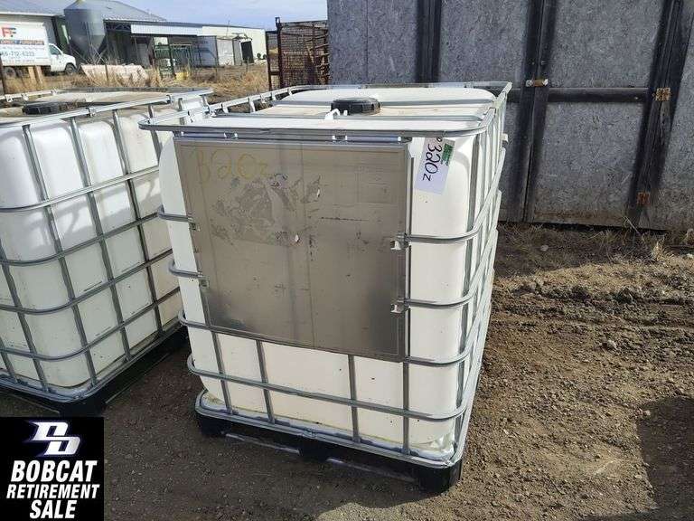 Empty 1000L IBC Tote - Michener Allen Auctioneering Ltd