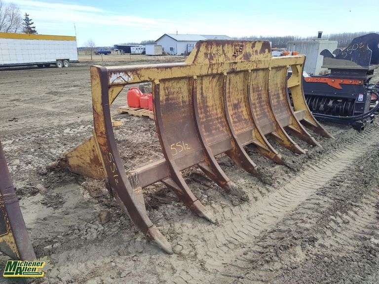WB 138in Crawler Rake Attachment - Michener Allen Auctioneering Ltd
