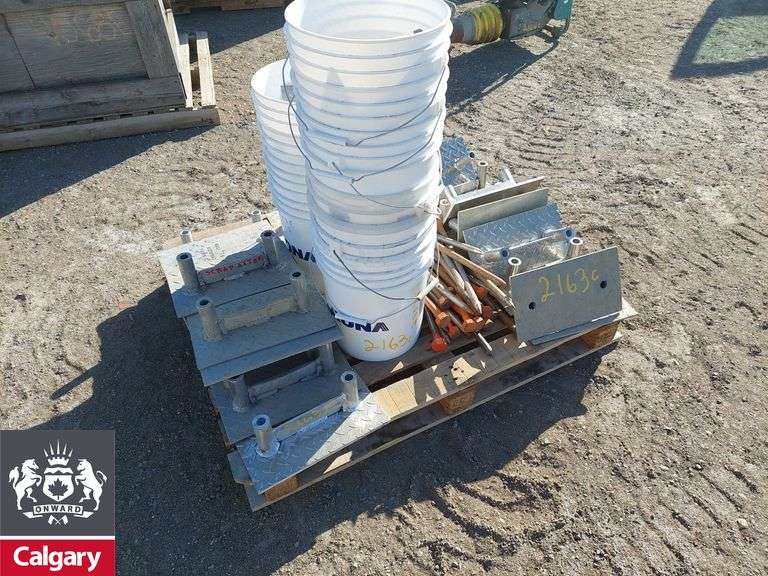 Approximately 27 Pins, 20 Plates and 10 Pails for Soil Testing ...