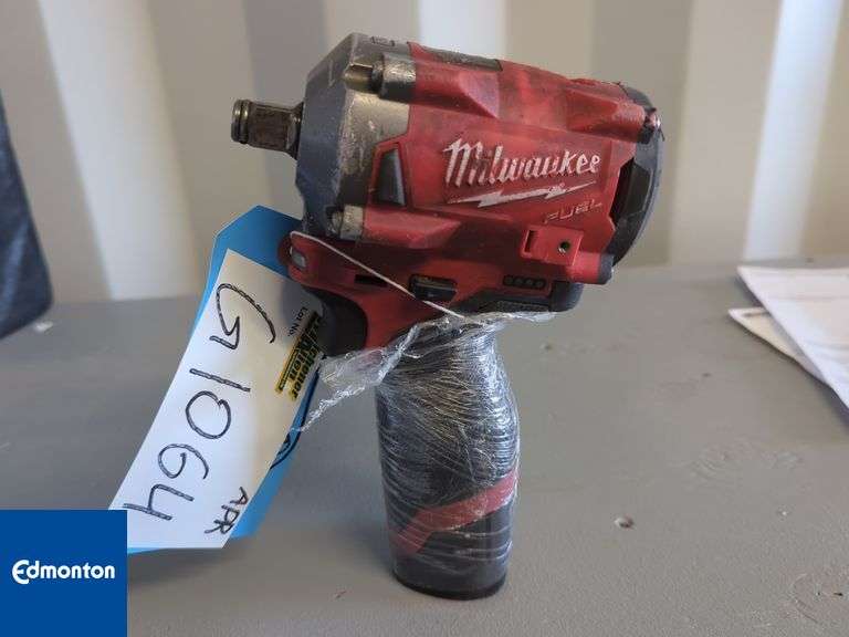 Milwaukee Impact Wrench WITH BATTERY - Qty.1 - Michener Allen ...