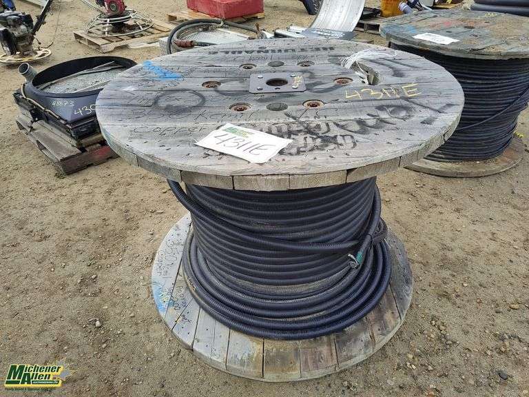 Spool of Teck90 1000V Cable - Michener Allen Auctioneering Ltd