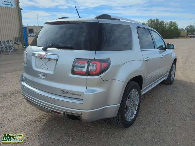 2015 GMC Acadia Denali AWD 3rd Row SUV - Michener Allen Auctioneering Ltd