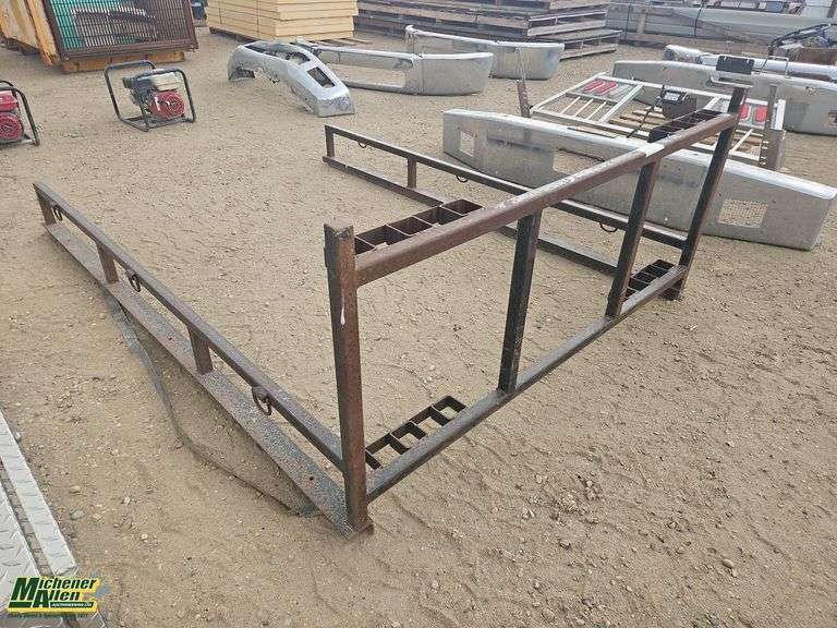Headache Rack with 8FT Side Rails - Michener Allen Auctioneering Ltd